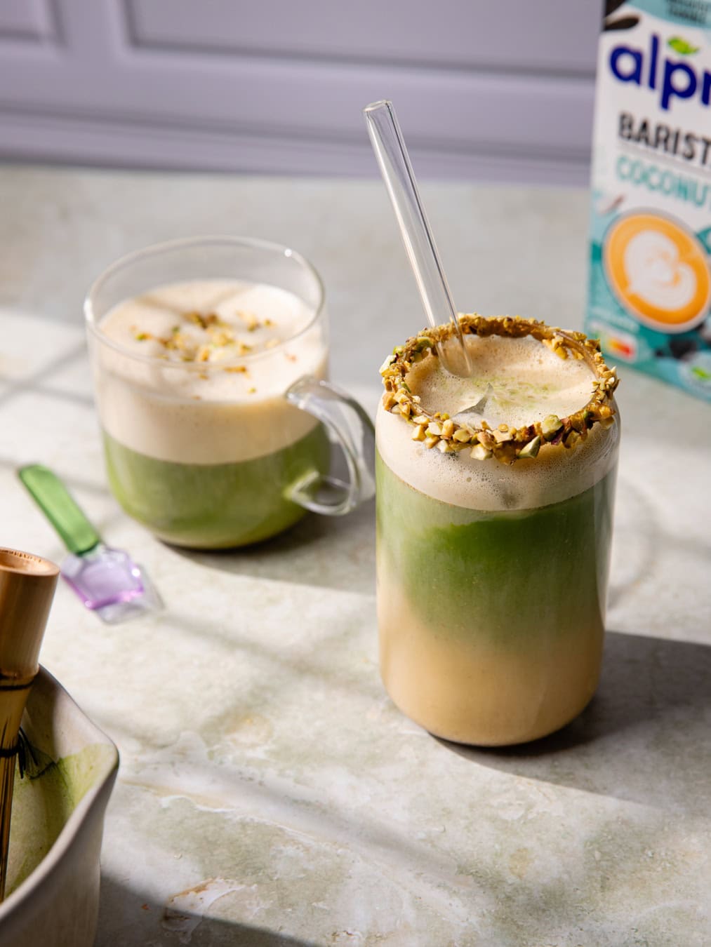 Matcha coco pistache, la pause gourmande qui change tout ! | hellonélo