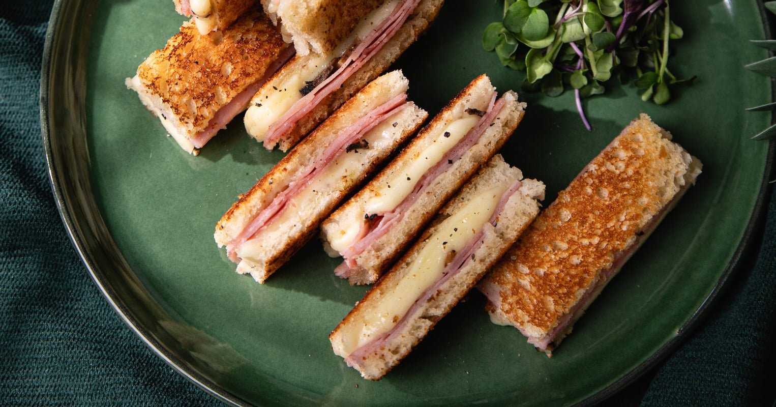 Mini croque-Monsieur à la truffe pour l'apéro ! | hellonélo